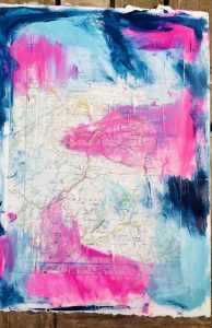 Intro to Mixed Media Collage - Pink Spark Studio