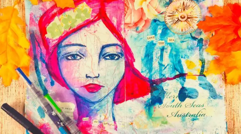 Art Journal Prompts for Inspiration - Pink Spark Studio