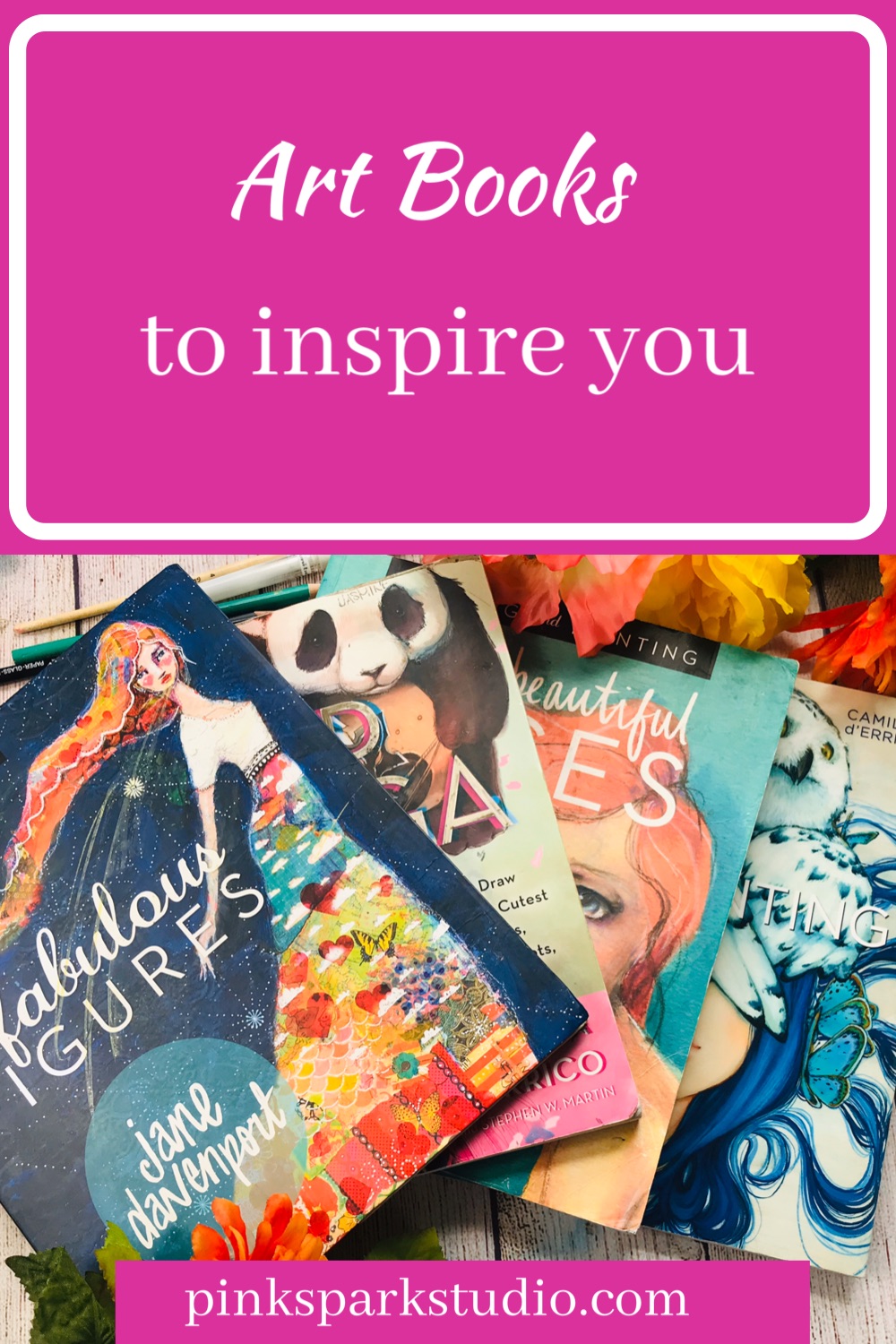 Art Books that will Inspire - Pink Spark Studio
